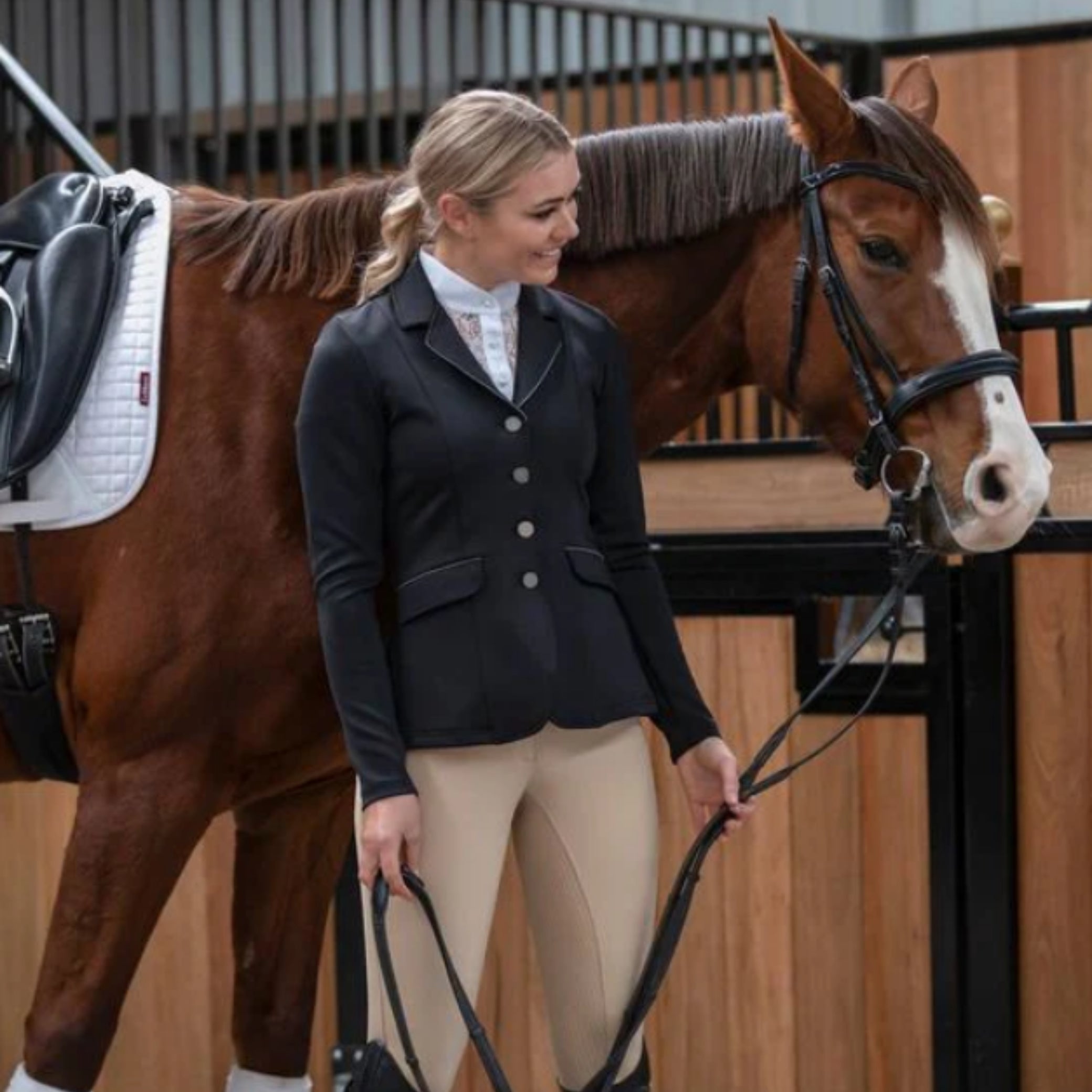 QJ Riding Wear Amelia Competition Jacket – EQ Saddlery