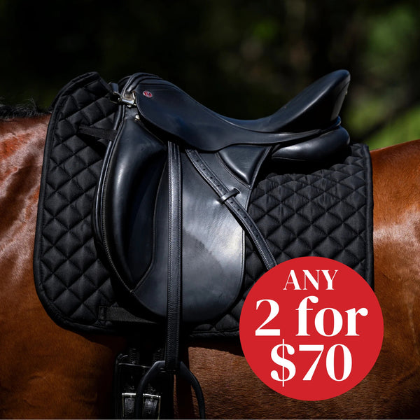 Devon Cotton Saddlepad Dressage – EQ Saddlery
