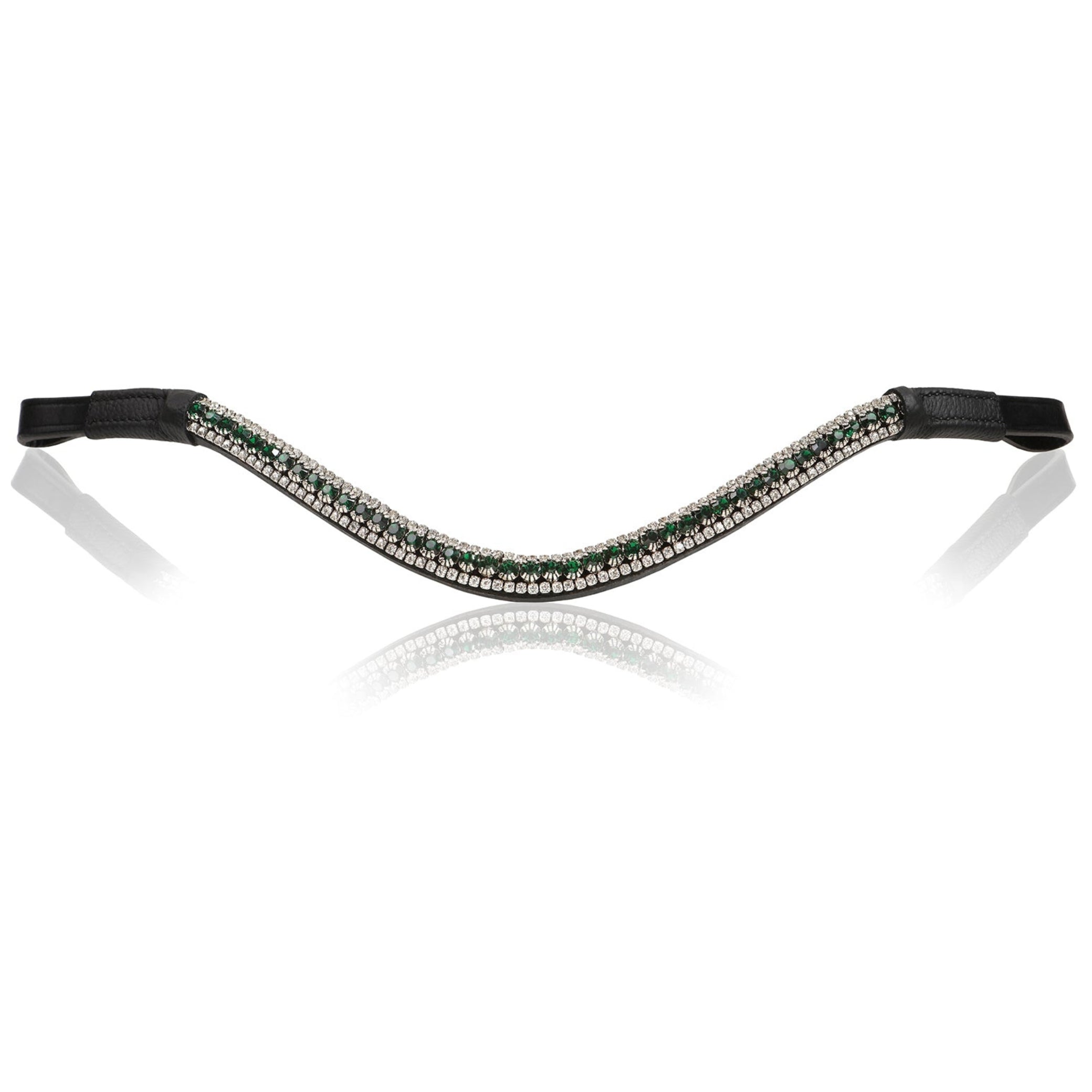 Lumiere Emerald Crystal Browband – EQ Saddlery
