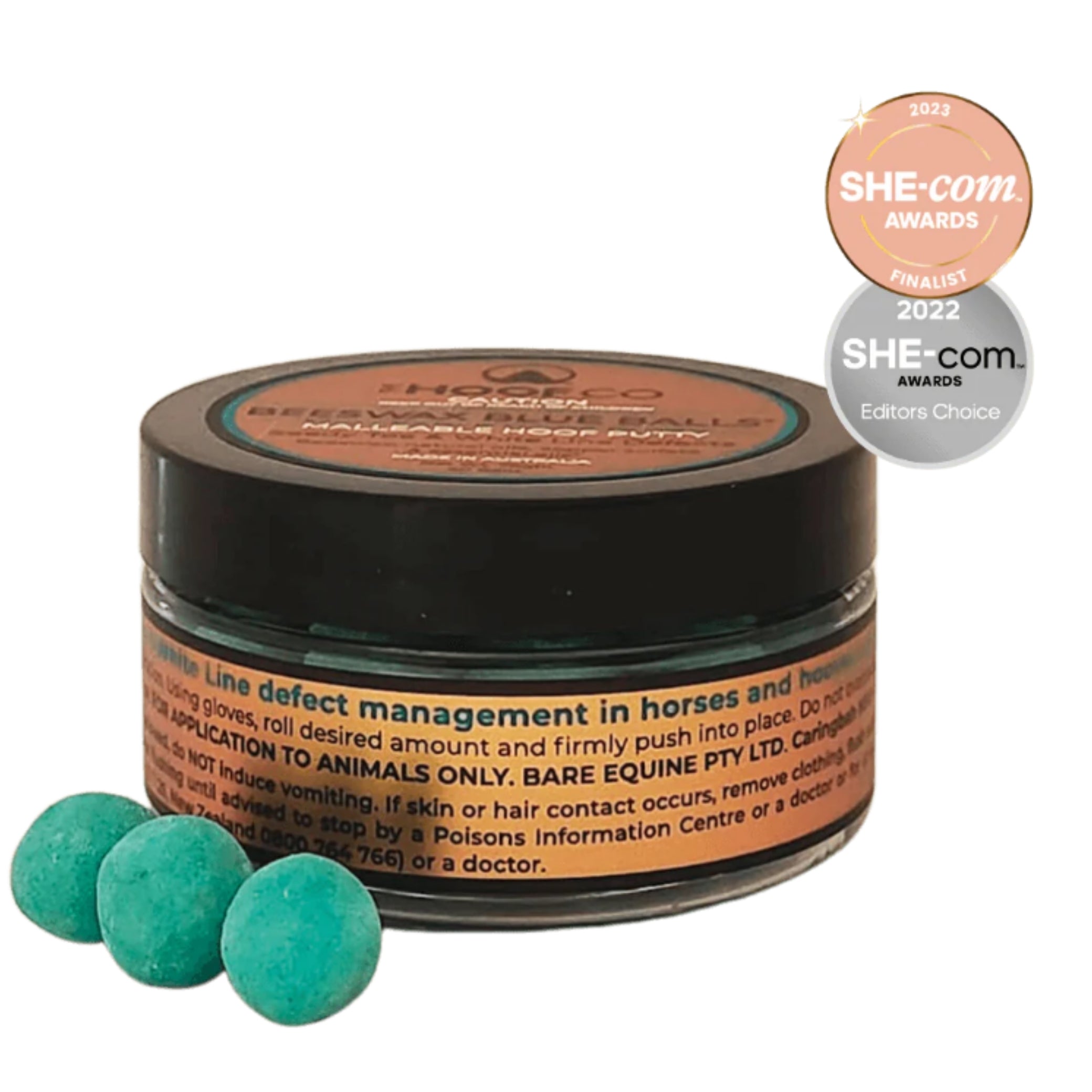 The Hoof Co Beeswax Blue Balls – EQ Saddlery