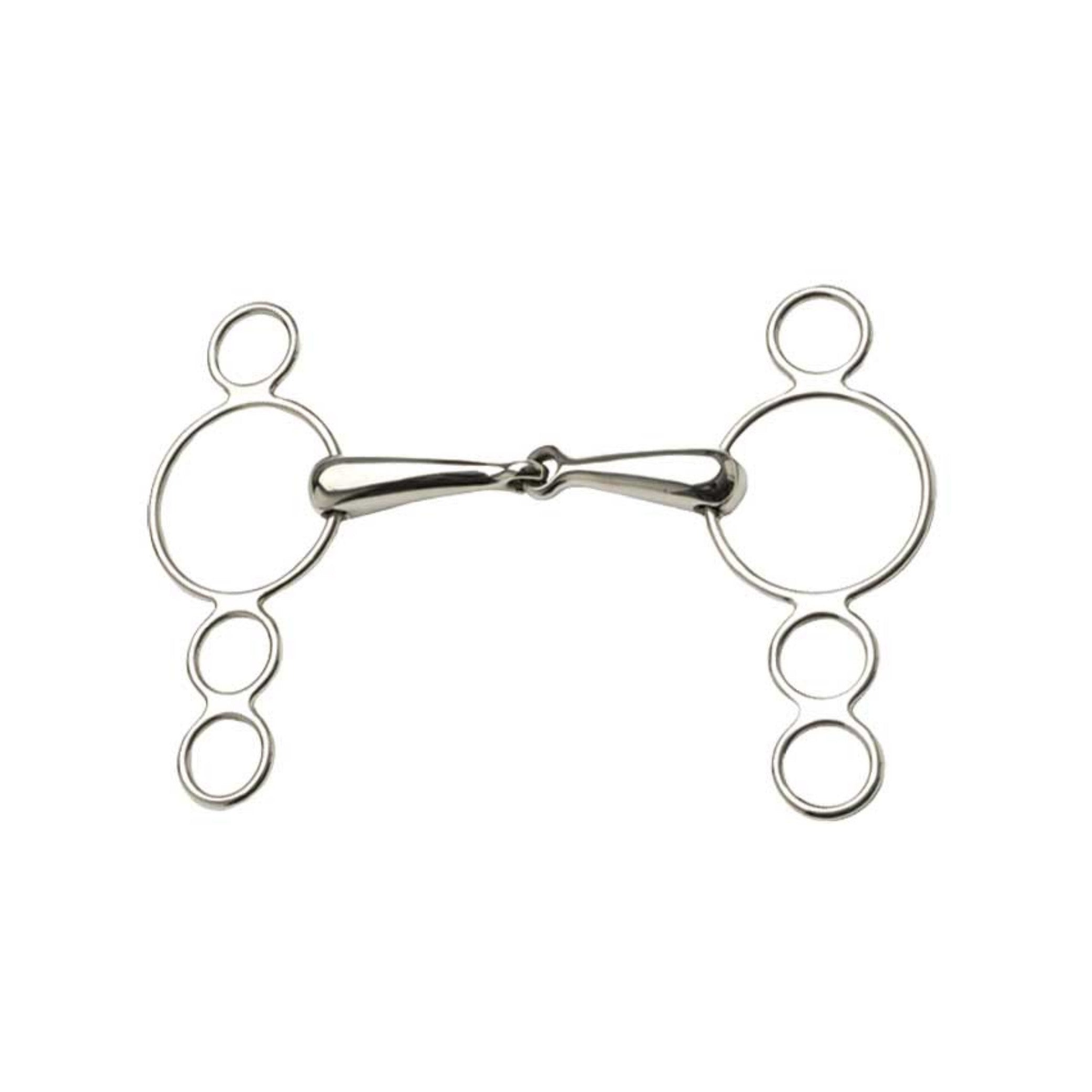 Zilco Pessoa Gag Flexible White Mouth Bit – EQ Saddlery