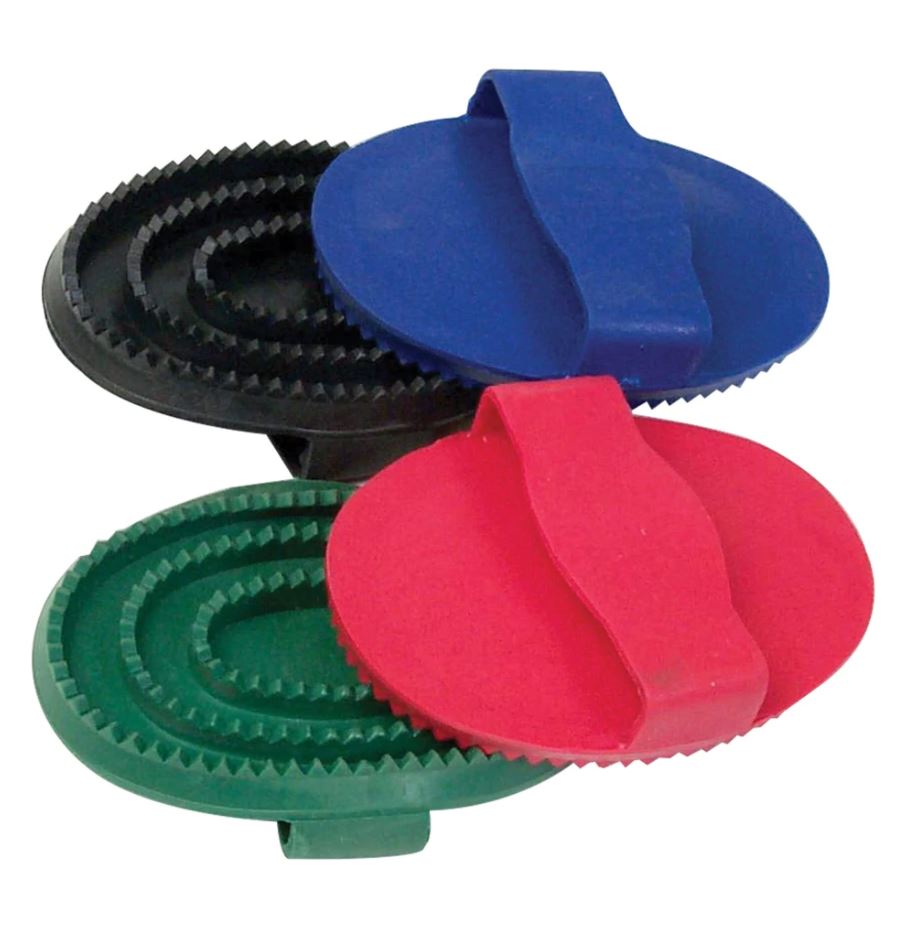 Rubber Curry Comb – EQ Saddlery