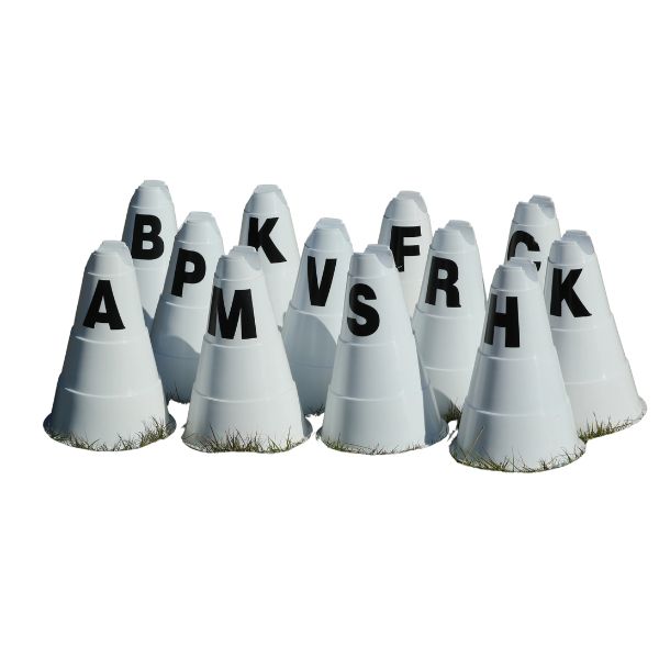Ferrari Dressage Cones - Set of 12 – EQ Saddlery