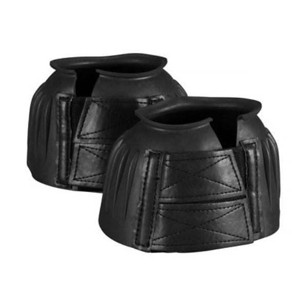 Ribbed Double Velcro Bell Boots – EQ Saddlery